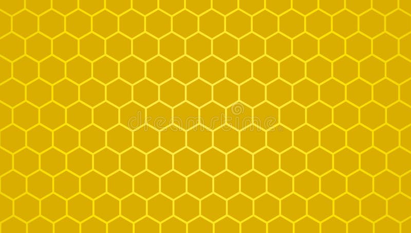 Honeycomb Yellow Background, Hexagon Texture, 3d White Paper Background ...