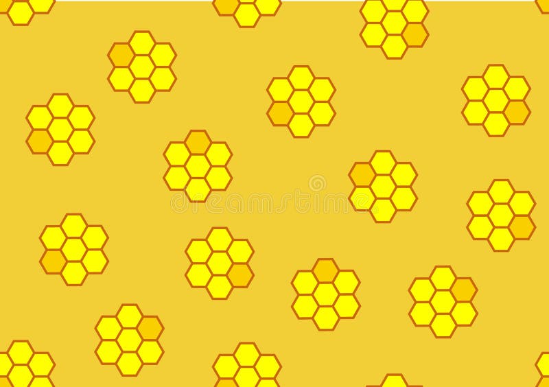 Yellow Honeycomb Background Stock Illustrations – 22,013 Yellow ...