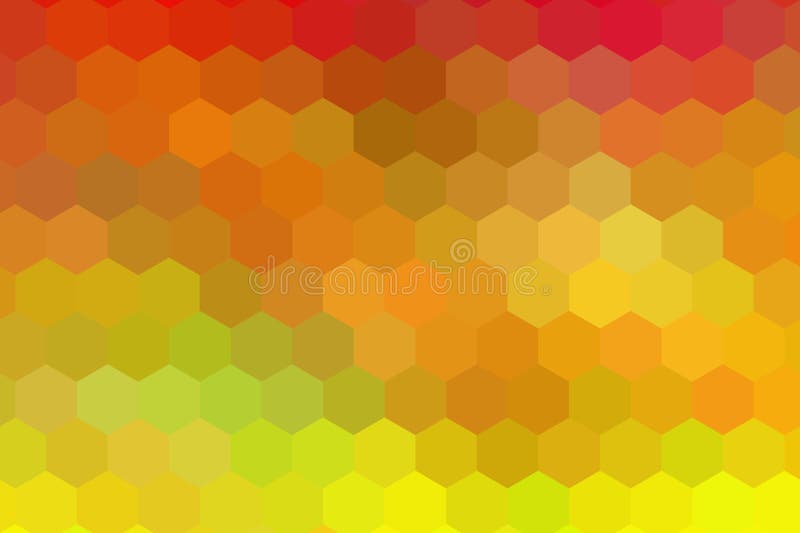 Honeycombs Pattern. Multi-colored Rectangular Pixel Background Stock ...