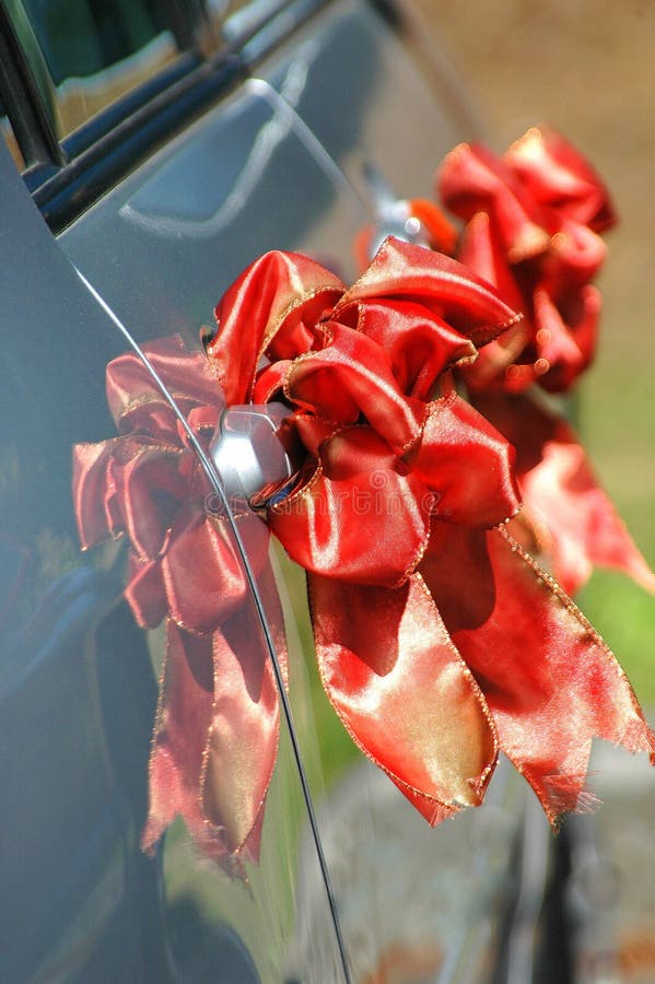 Honeymoon ribbons. stock image. Image of honeymoon, ceremony - 190180027