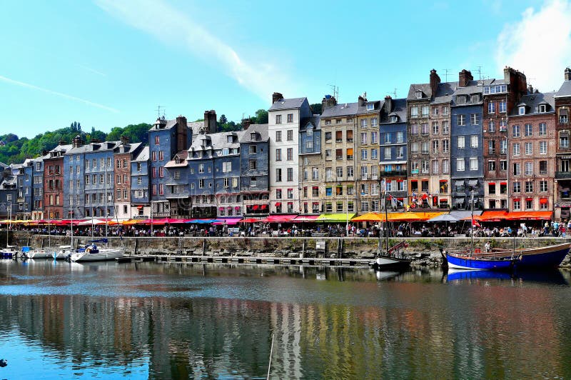 Honfleur city editorial image. Image of france, architecture - 95923505