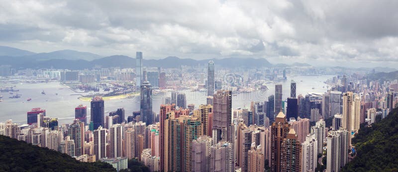 Hong Hong, China editorial image. Image of landmark - 160555270