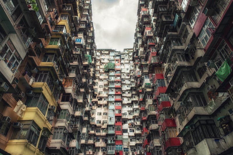 Hong Kong Architecture stock image. Image of small, city - 155145541