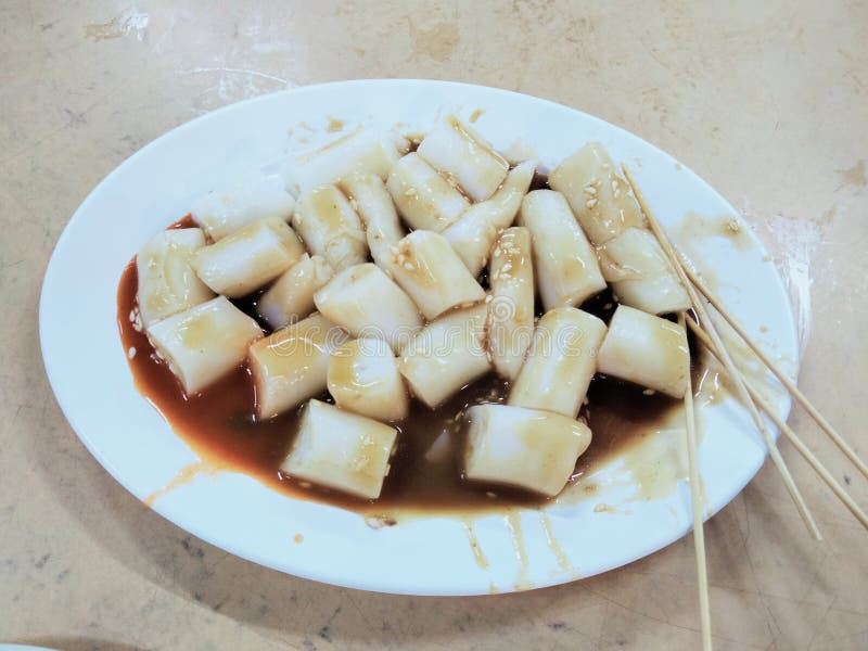 Hong Kong Chee Cheong Fun Dish Stock Photo - Image of chee, hong: 259801650
