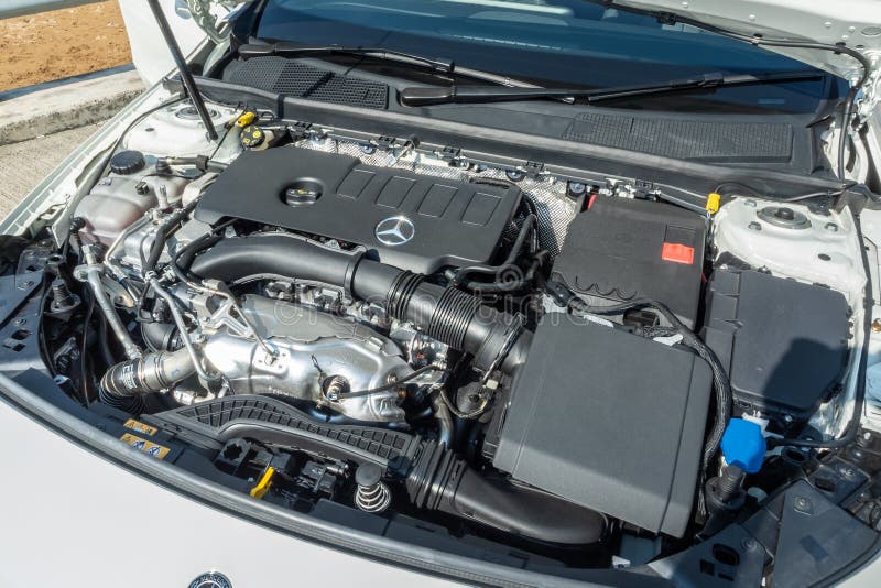 Mercedes-Benz A220 Engine editorial image. Image of aclass - 168546145
