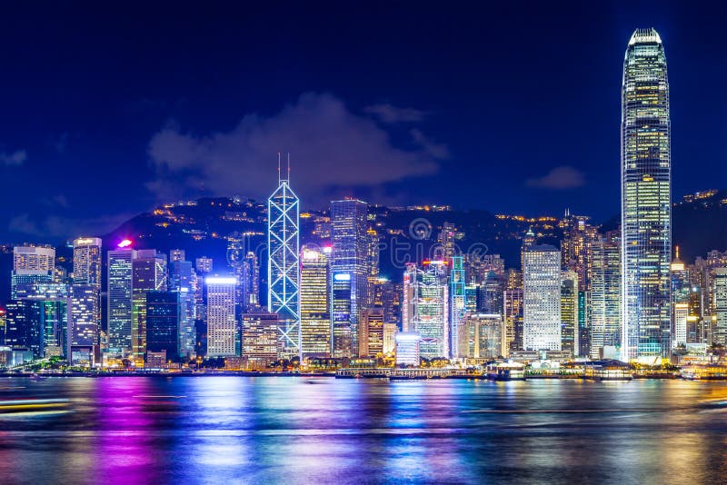 Hong Kong city editorial photography. Image of cityscape - 37547967