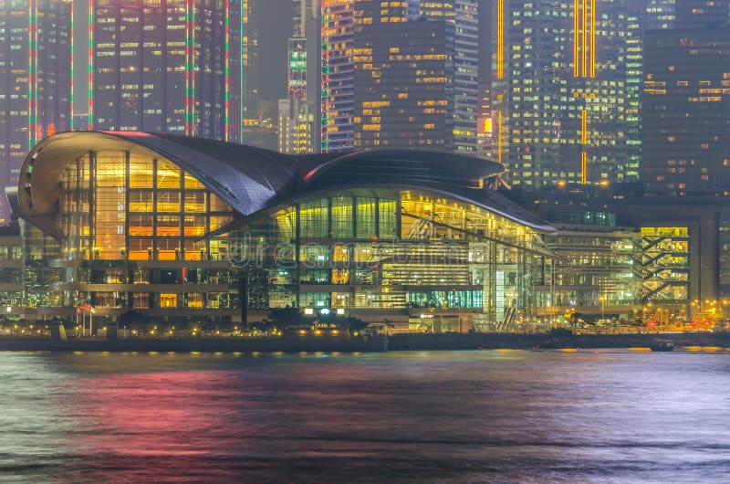 Hong Kong Convention & Exhibition Centre (HKCEC) Editorial Stock Image ...