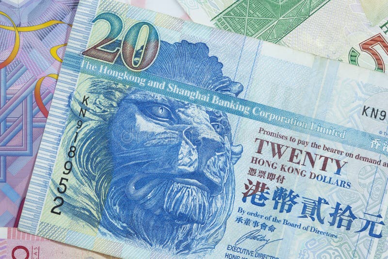 Hong Kong Dollars stock photo. Image of banking, currency - 28425964