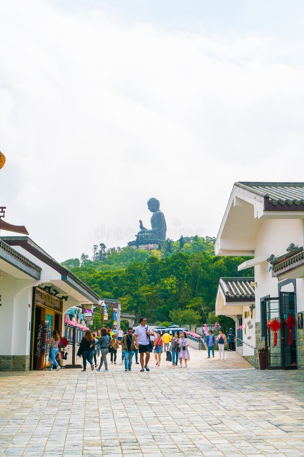 Hong Kong 21 Feb. 2019 : Tian Tan Buddha Alias Big Buddha Es Una Gran ... Hong Kong 21 Feb. 2019 : Tian Tan Buddha Alias Big Buddha Es Una Gran ...