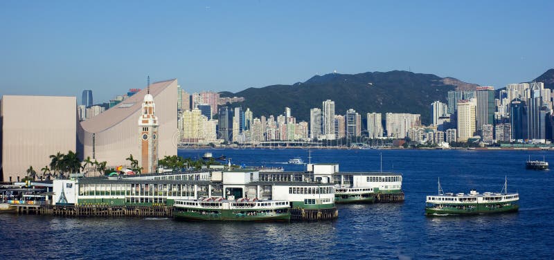 Hong Kong ferry editorial photo. Image of travel, kong - 18056406
