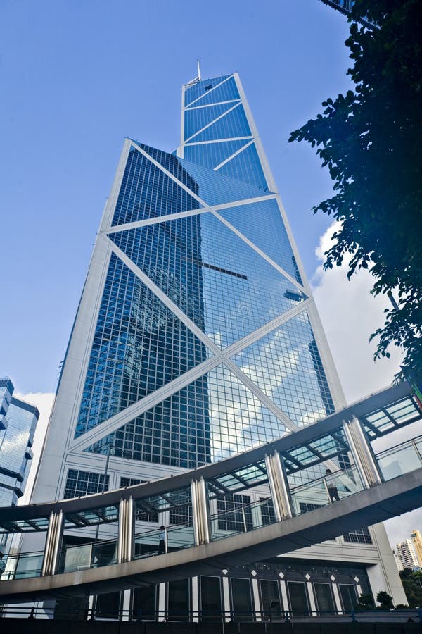 Hong Kong High Finance stock photo. Image of vertical - 25565996
