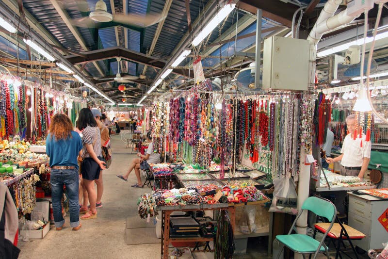 Hong-Kong: Mercado Del Jade Fotografía editorial - Imagen de local ...