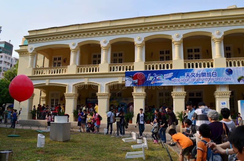 The Hong Kong Observatory , Tsim Sha Tsui 24 March 2013 Editorial Image ...