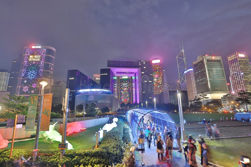 Hong Kong Pulse Light Festival 2018 Editorial Photography - Image of ...