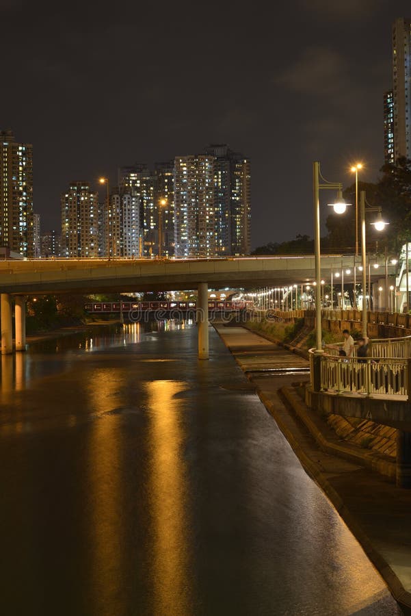 Hong Kong Skyscraper and Walking Path Editorial Photo - Image of ...