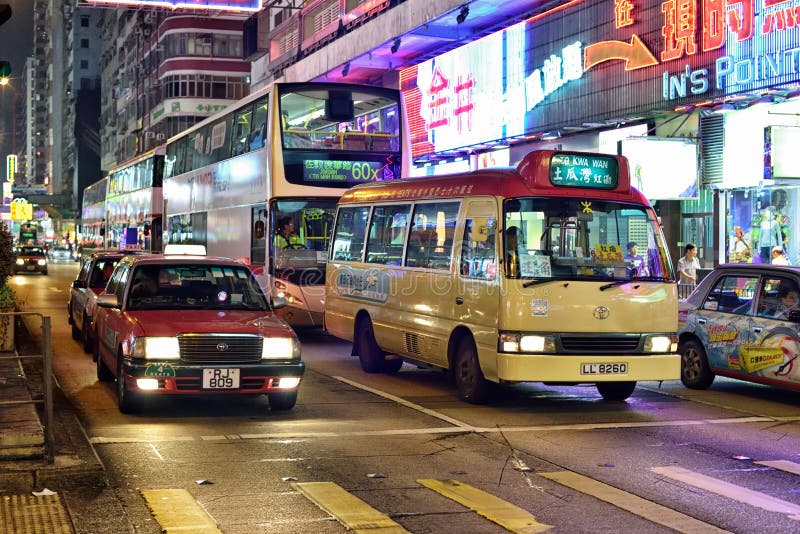 Hong Kong Street editorial stock photo. Image of editorial - 36017053
