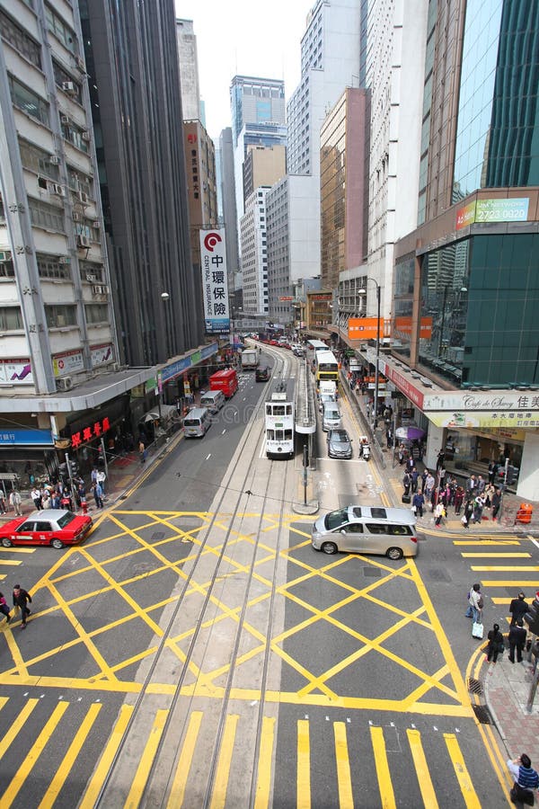 Hong Kong street traffic editorial stock photo. Image of transport ... Hong Kong street traffic editorial stock photo. Image of transport ...