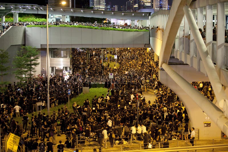 Hong Kong Student Protest 9/7/12 Editorial Photography - Image of hong ...