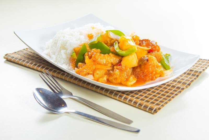 Hong Kong Style Rice with Meat Stock Photo - Image of asian, food: 83378492