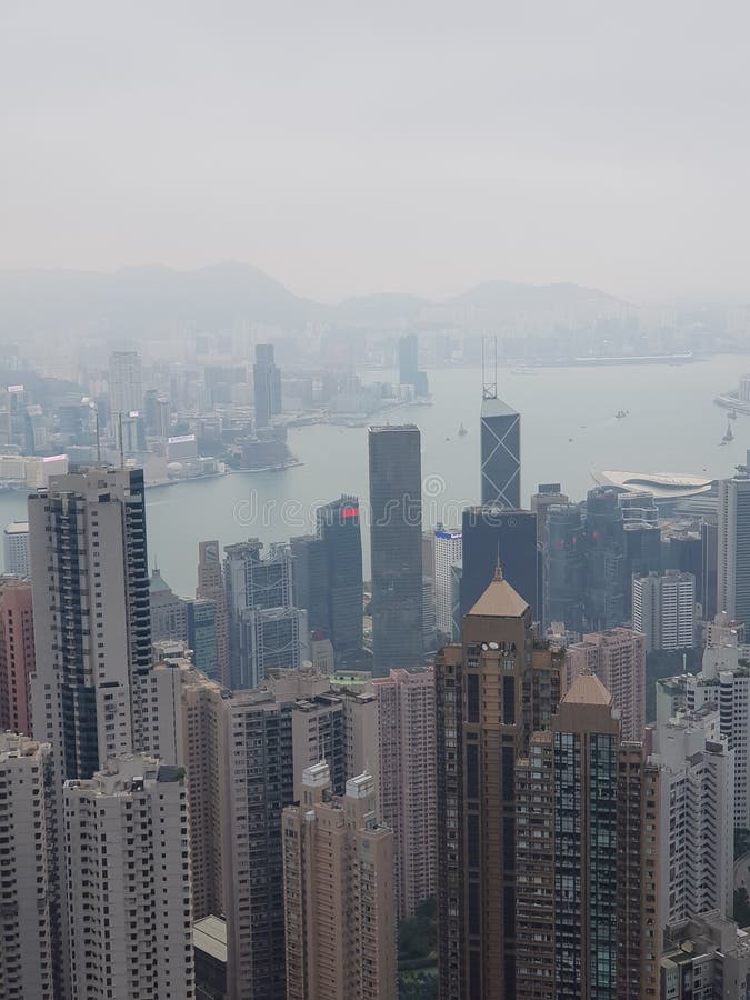 Hong Kong View editorial image. Image of city, landmark - 198840050