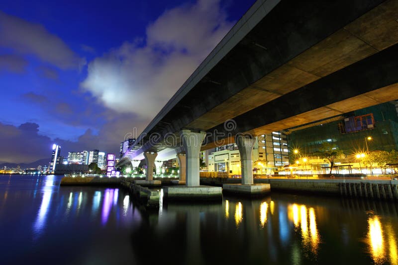 Hong Kong waterfront stock photo. Image of harbour, seascape - 39616512