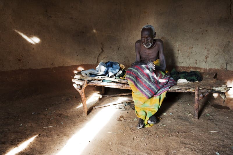 Hongersnood redactionele fotografie. Image of gebrek - 12832552