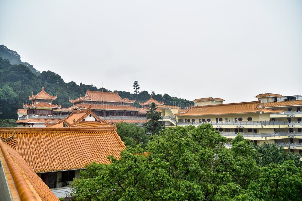 Hongfa temple stock image. Image of garden, enlightened - 68743585