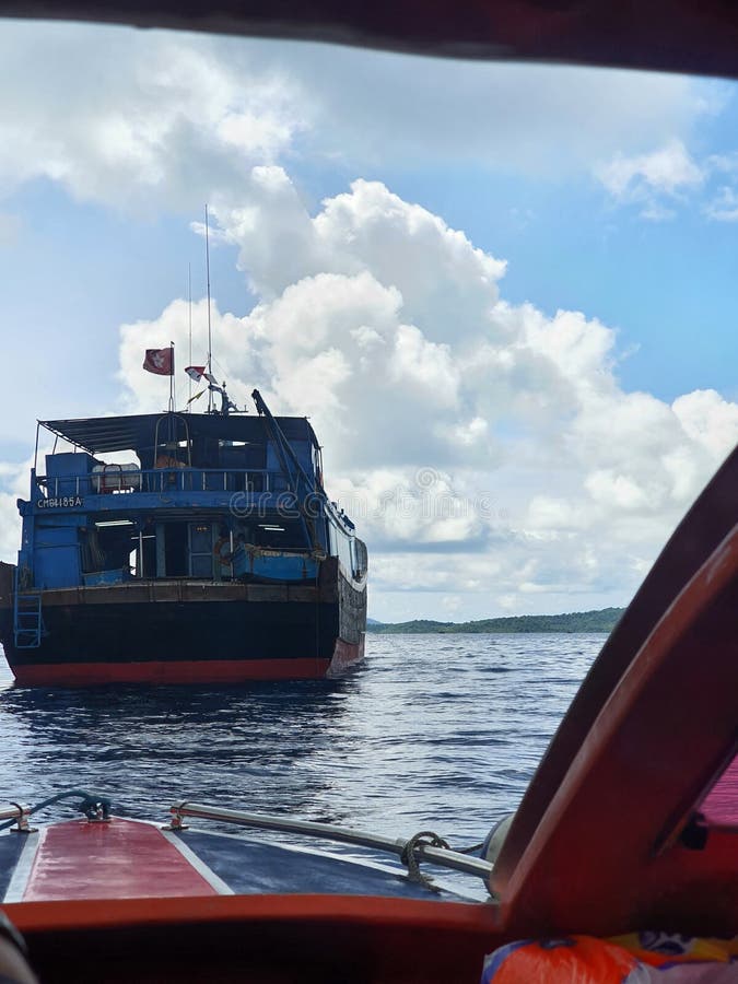 Hongkong Fish Ship Export from Anambas Editorial Stock Image - Image of ...