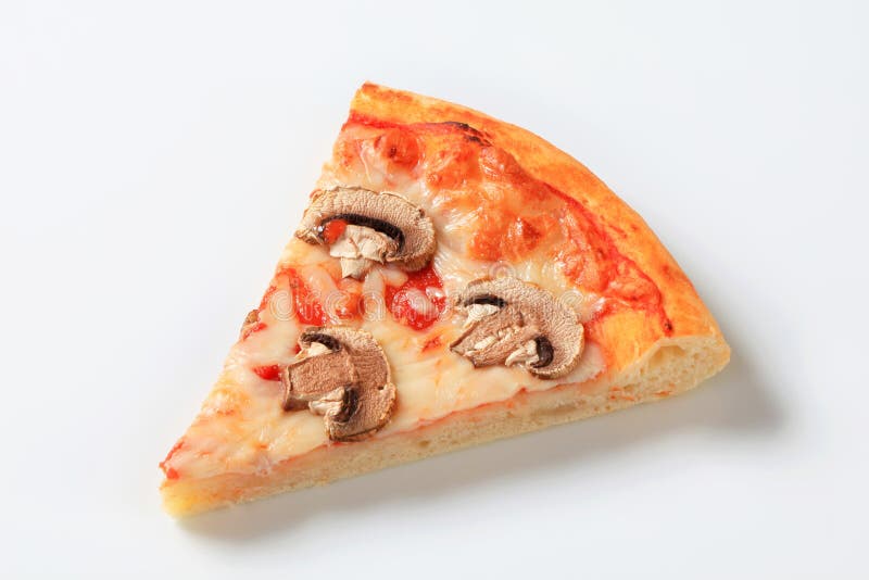 Hongos De La Pizza Con Los Tomates Queso Y Setas Imagen de archivo ...