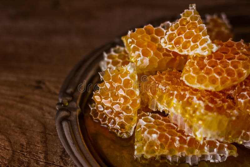 Honig stockfoto. Bild von buchweizen, zelle, braun, kamm - 41234002