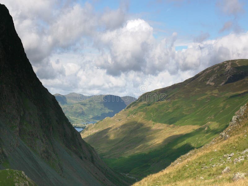 Honister Pass 1 stock image. Image of clouds, english - 4570477