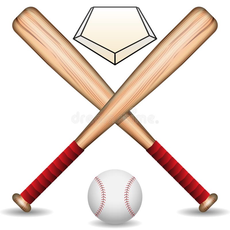 Honkbal vector illustratie. Illustration of illustraties - 23157018