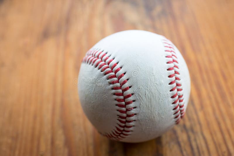 Honkbal stock foto. Image of honkbal, hout, macro, sporten - 30650950