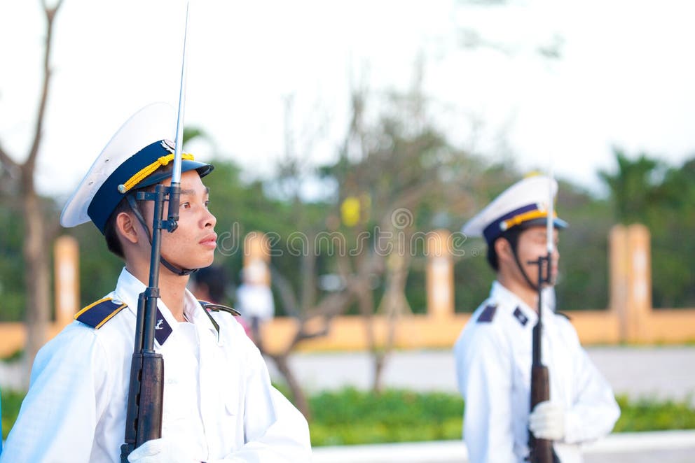 Honor guard editorial stock photo. Image of vietnamese - 12128933