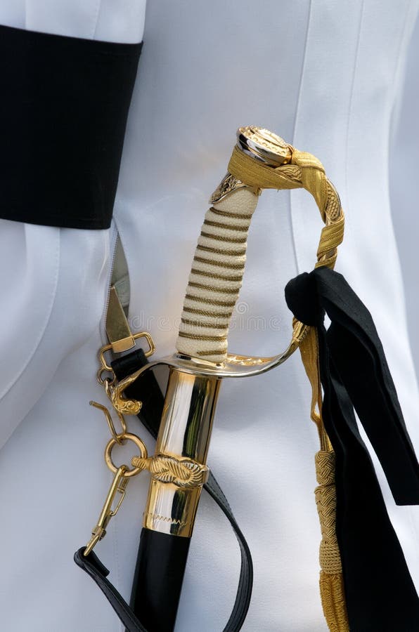 Sword of honour guard stock image. Image of formal, soldier - 6245995