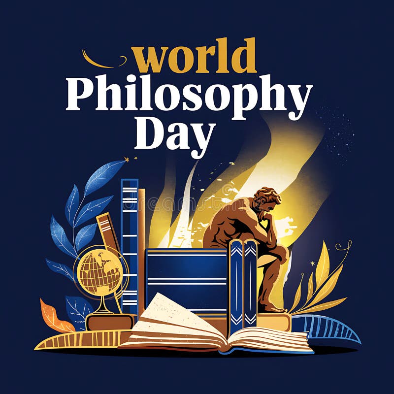 World Philosophy Day Celebration with Thoughtful Atmosphere Stock Photo ...