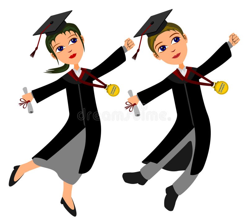 Honored students stock illustration. Illustration of honor - 21805887