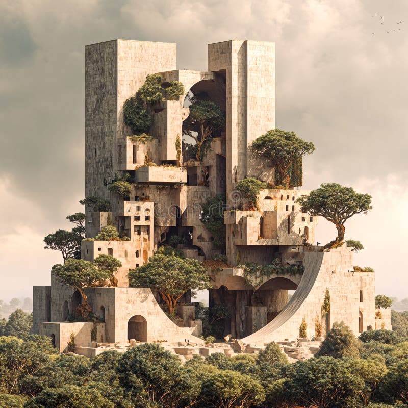 Structures that Define Us stock illustration. Illustration of data - 405331108