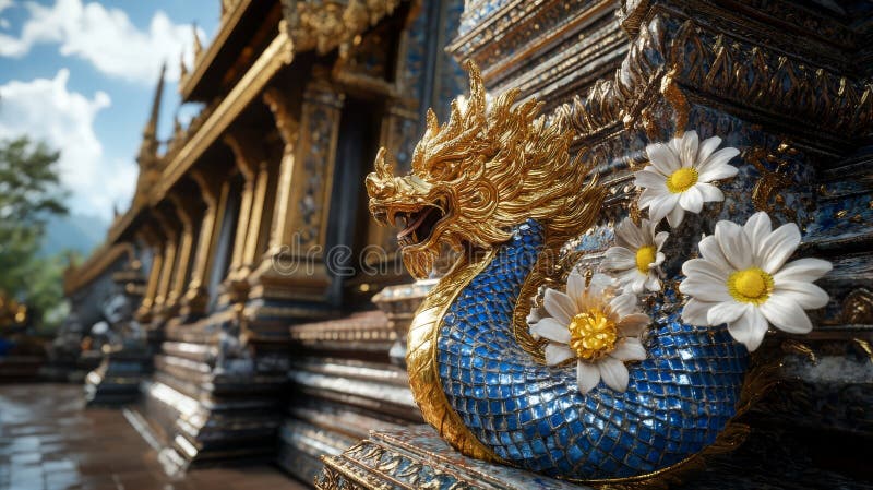 Honoring the Eastern New Year with Complex Dragon Decorations that ...