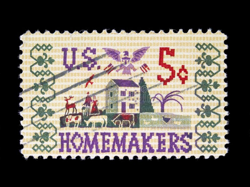 Ohio Postage Stamp 1953 editorial stock photo. Image of communication ...