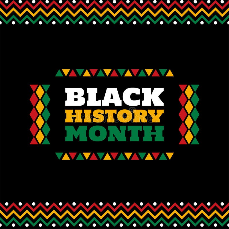 Honoring the Past Inspiring the Future Black History Month Stock Vector ...