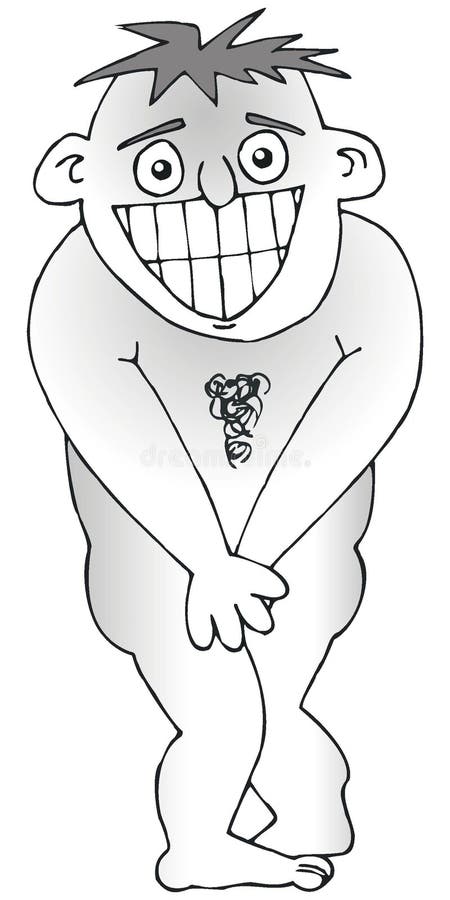 Honteux illustration de vecteur. Illustration du heureux - 3776703