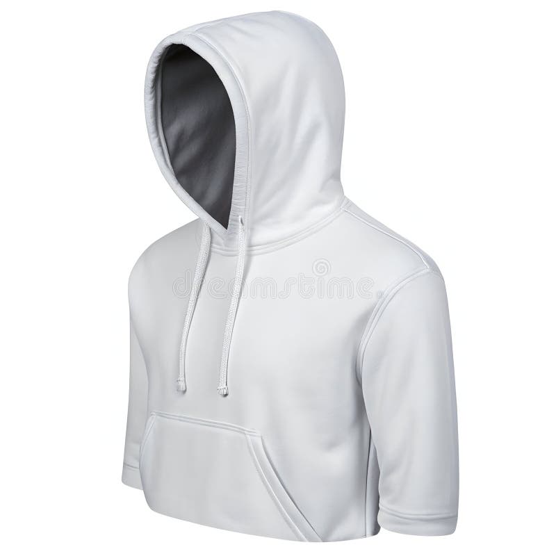Hood Design Template Isolated on White Background Stock Illustration ...