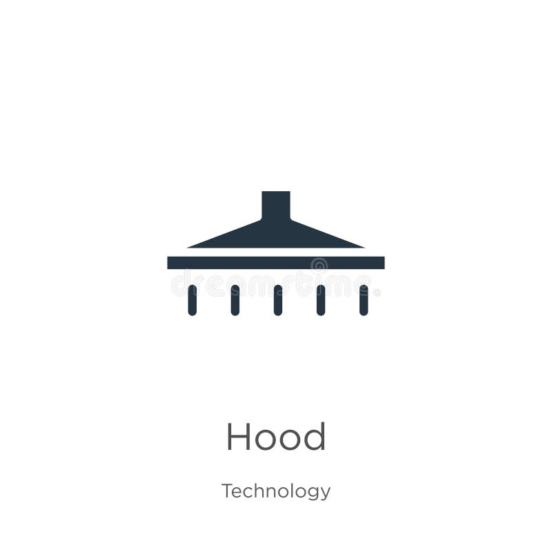 Hood Icon Vector. Trendy Flat Hood Icon from Technology Collection ...