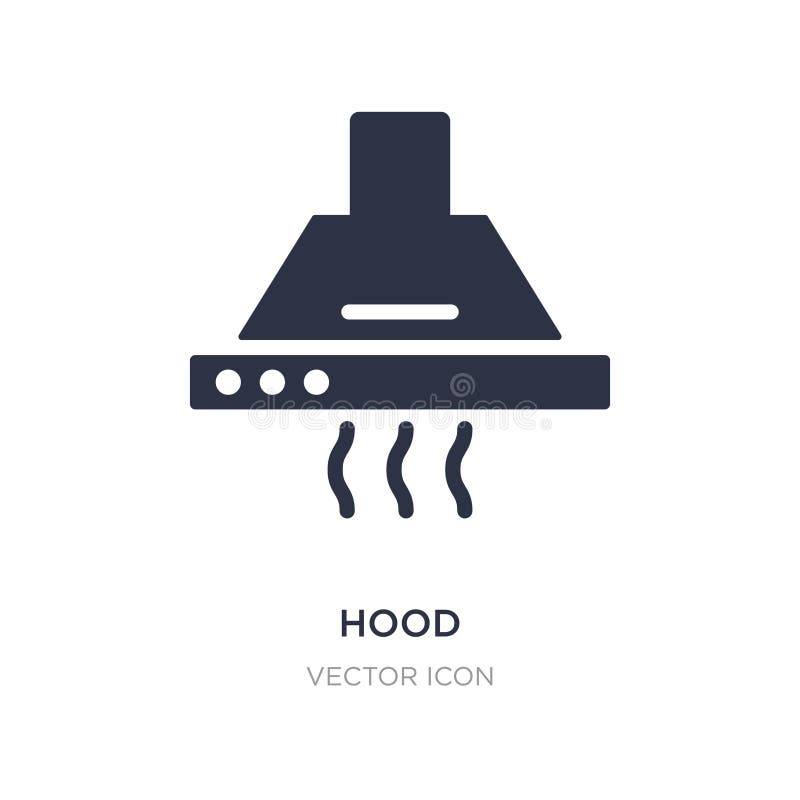 Hood Icon on White Background. Simple Element Illustration from ...