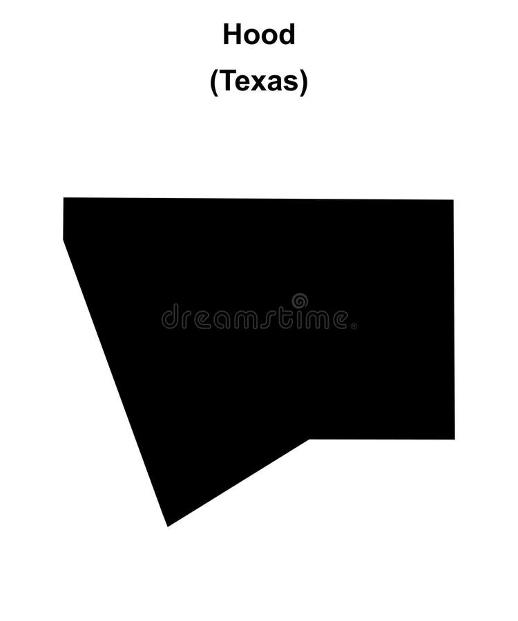 Hood outline map stock vector. Illustration of design - 361792035