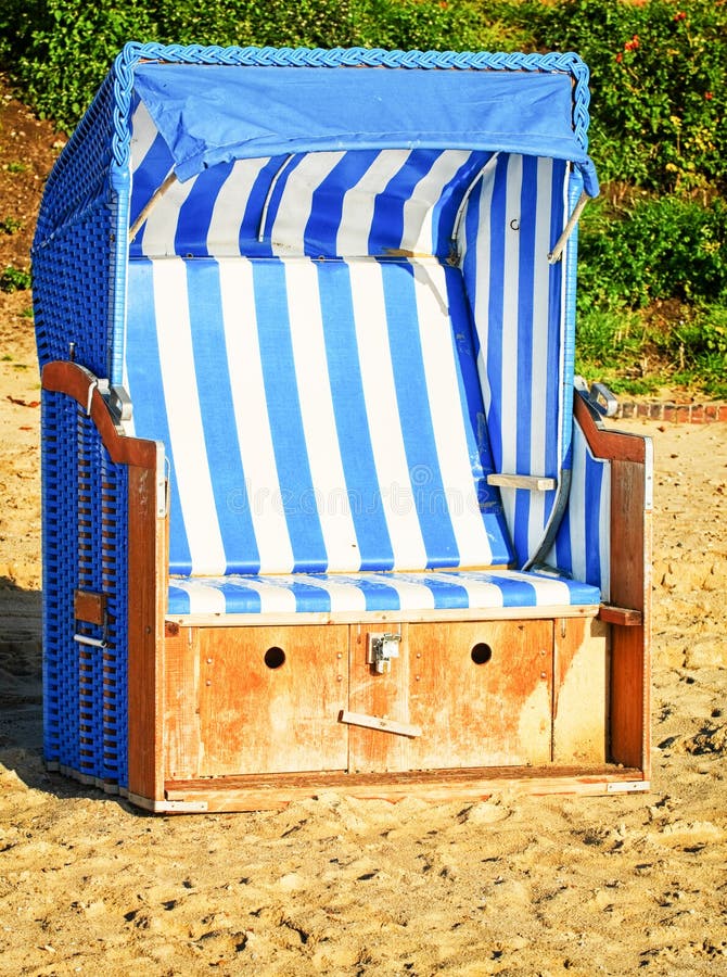 Hooded beach chair stock photo. Image of furniture, summer - 30798986
