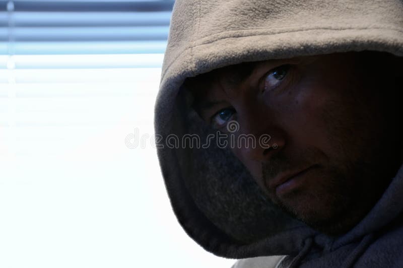 Hooded man stock image. Image of culture, youth, street - 5426715