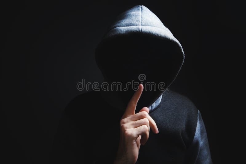 Hooded Man Silence Stock Photos - Free & Royalty-Free Stock Photos from ...