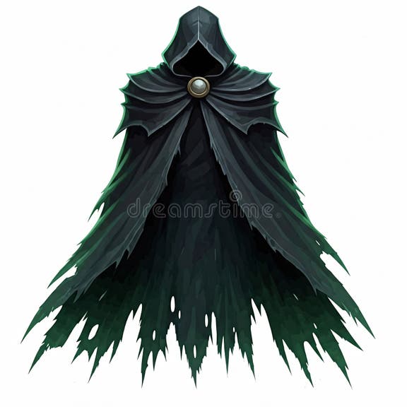 Hooded Phantom of Darkness stock illustration. Illustration of ...